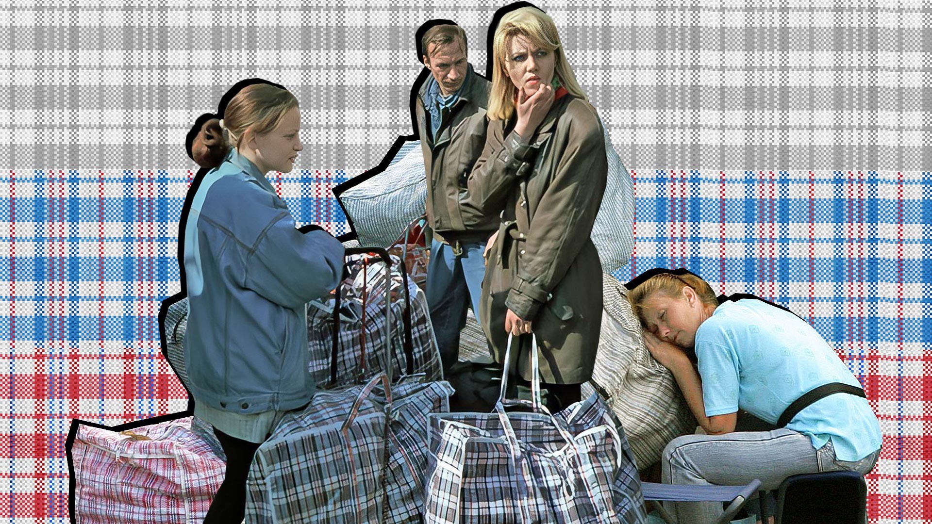 How an ordinary checkered bag almost became a symbol of Russia - Russia ...