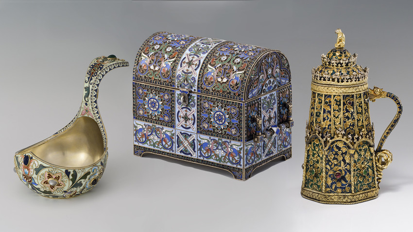 10 Russian enamel art masterpieces by Faberge & other royal goldsmiths ...