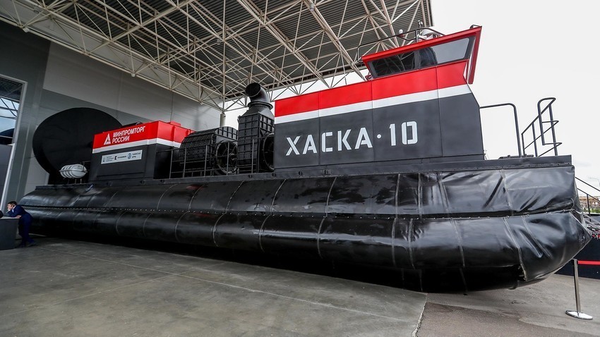 Kalashnikov revela seu primeiro hovercraft, o Haska-10 - Russia Beyond BR