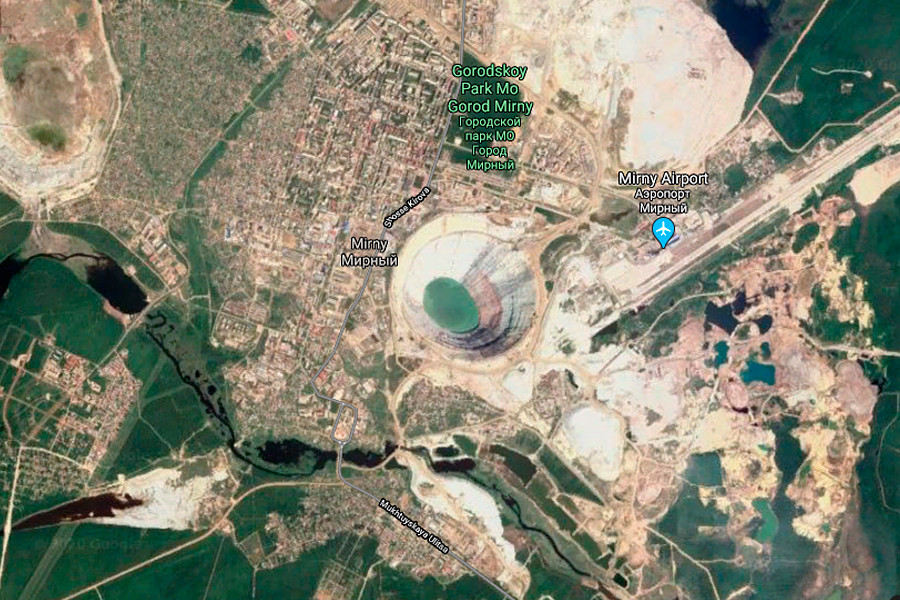 Leben am Rande des Abgrunds: Die Diamantenstadt Mirny (FOTOS) - Russia ...