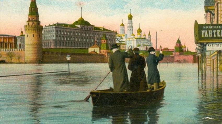 Moscow flood of 1908 that turned it into Venice (PHOTOS) - Russia Beyond