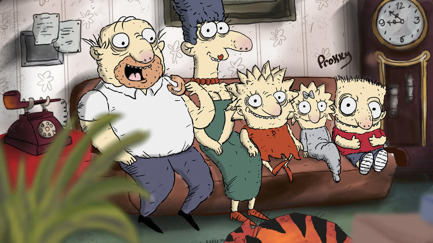 The Simpsons get a new distinctively SOVIET look (PHOTOS) - Russia Beyond