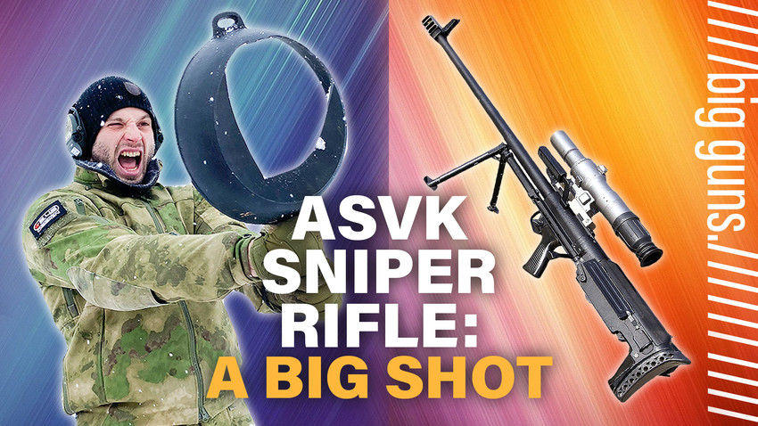 ASVK: Testing Russia's most powerful sniper rifle [Big Guns] - Russia ...