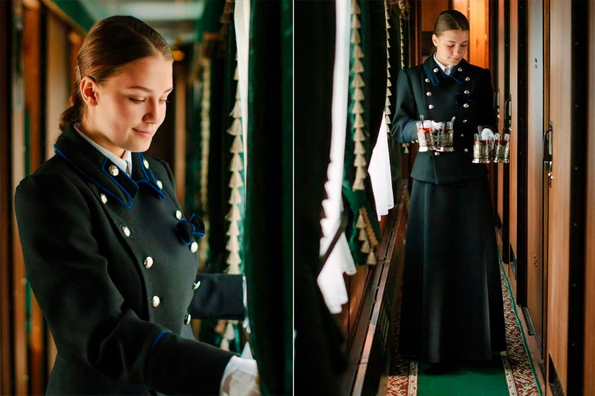 “Professione: provodnitsa”, le foto di 15 ragazze che lavorano sui ...