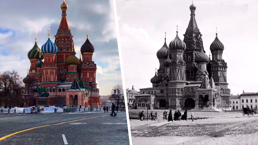 Moscow NOW & THEN: Instagrammer revives history in revealing PHOTOS ...