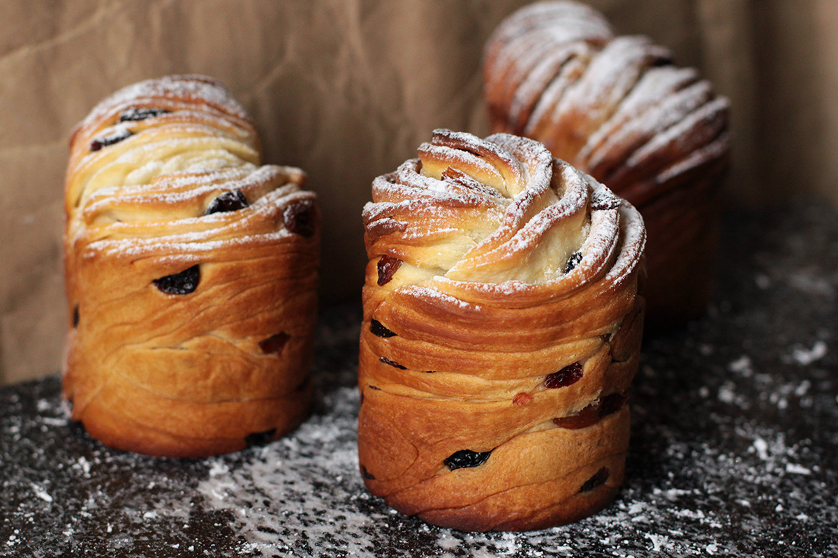 Kulitch cruffin: uma versão moderna do icônico bolo de Páscoa russo ...