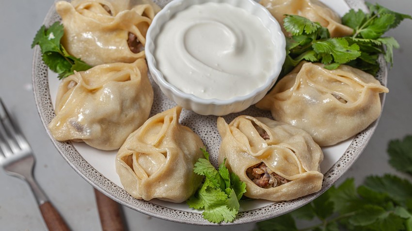 Manty: Huge and tasty dumplings with meat and potatoes (RECIPE ...