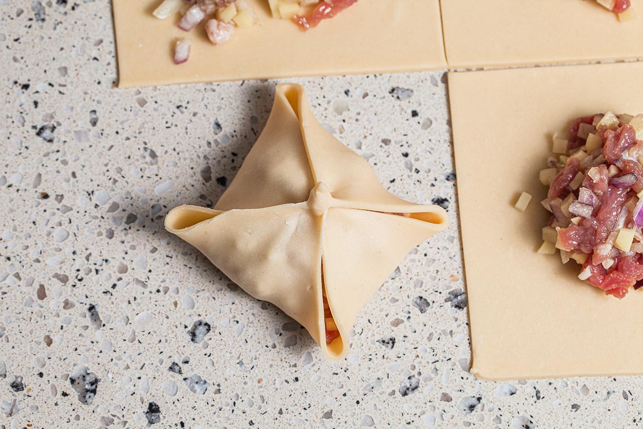 Manty: Huge and tasty dumplings with meat and potatoes (RECIPE ...