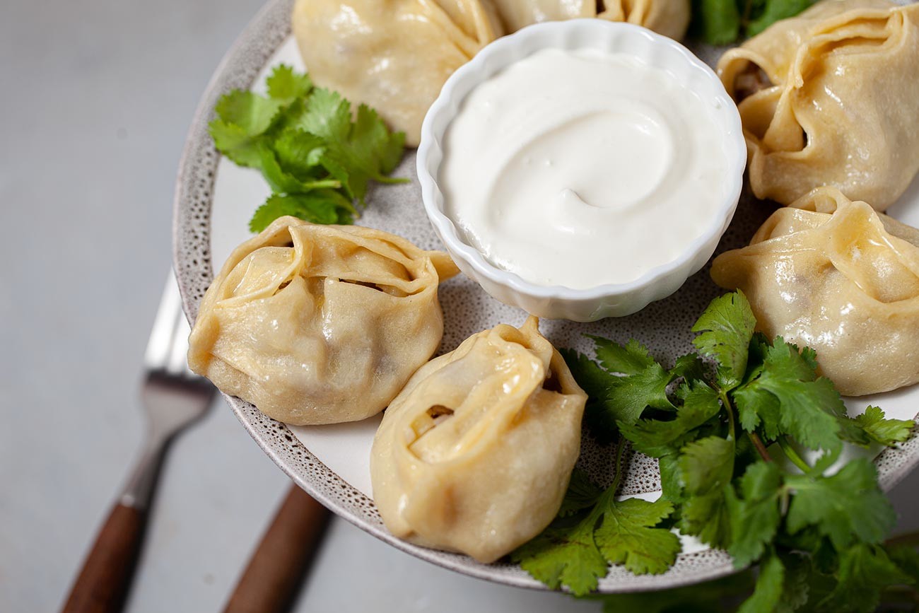 Manty: Huge and tasty dumplings with meat and potatoes (RECIPE ...