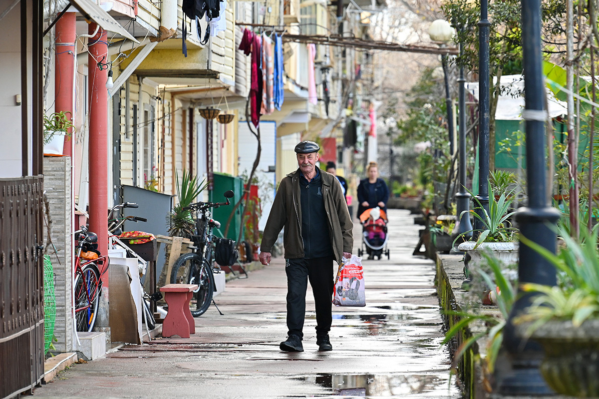 En images: cette véritable favela apparue en plein cœur de Sotchi ...