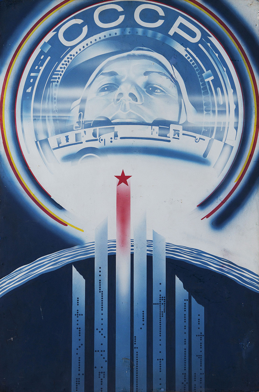 Cuadros soviéticos y contemporáneos inspirados en la conquista del ...