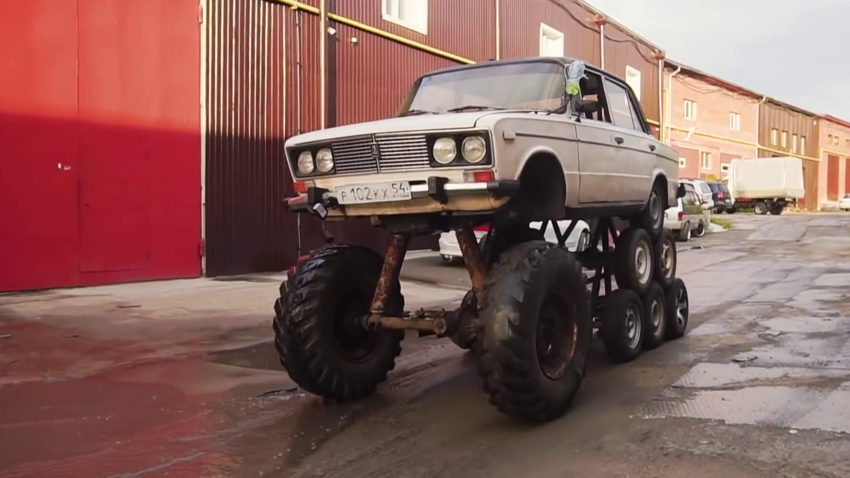 Der Monster-LADA (VIDEO) - Russia Beyond DE