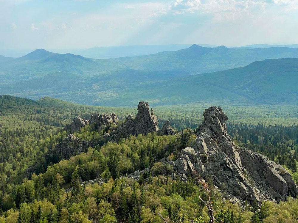 This man spent 109 days walking 3,183 km through the wild Ural mountain ...