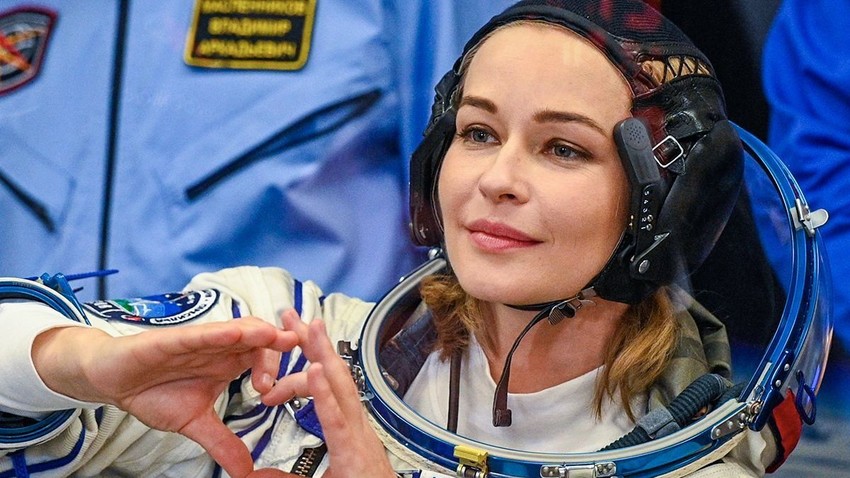 Who is Yuliya Peresild - the FIRST actress to shoot a movie IN SPACE ...