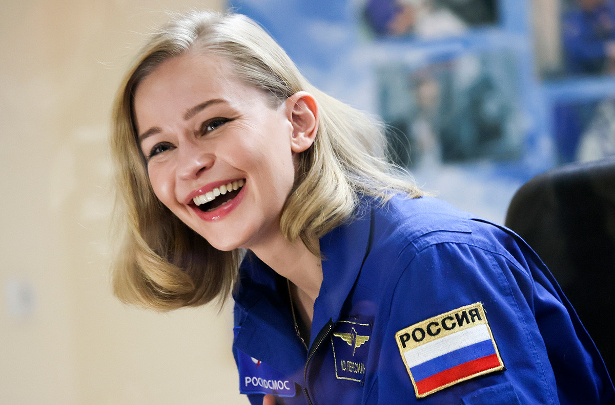 Who is Yuliya Peresild - the FIRST actress to shoot a movie IN SPACE ...