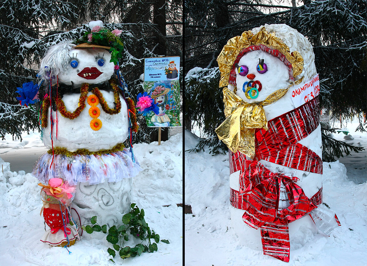 Russian snowmen in PHOTOS: 100 years of fun - Russia Beyond