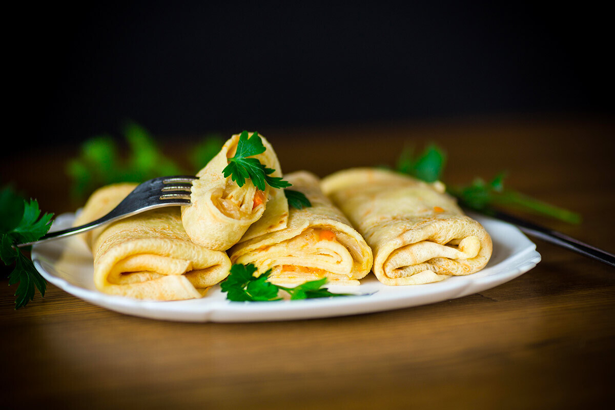 Delapan Resep Panekuk Tradisional Rusia dengan Berbagai Isian - Russia ...