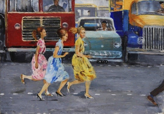 Lukisan-Lukisan Realisme Sosialis Yuri Pimenov - Russia Beyond