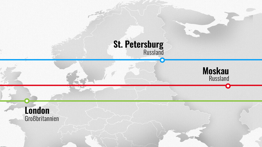 Dresden/Saratow: Welche Städte Russlands liegen auf dem gleichen ...