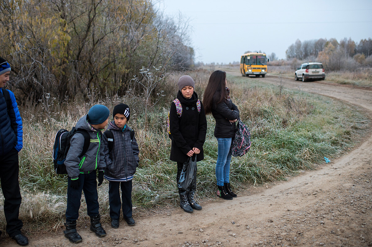 Wie Kinder in fernen Orten Russlands zur Schule gehen (FOTOS) - Russia ...