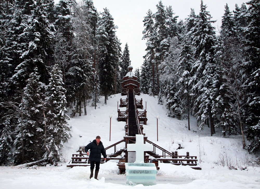 Its Not Epiphany Without A Nice Cold Swim Russia Beyond