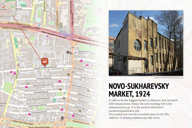 All of Konstantin Melnikov's prominent buildings in one map - Russia Beyond