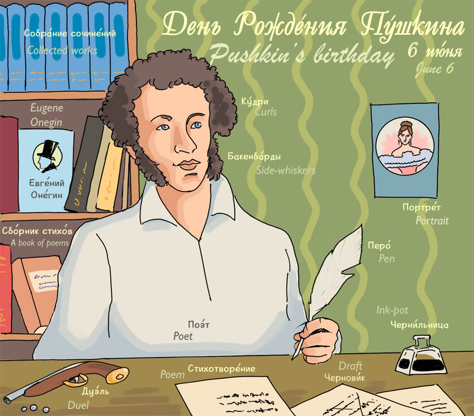The Russian picture dictionary: Pushkin's birthday - Russia Beyond