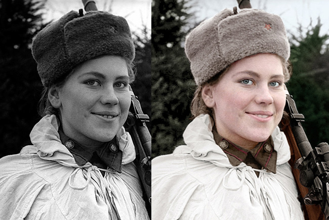 World War II heroes now in color - Russia Beyond