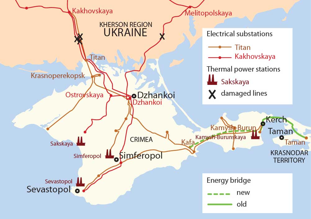 'Energy bridge' between Krasnodar Territory and Crimea - Russia Beyond