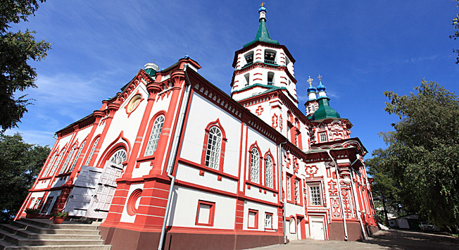 European style in Russian streets: Siberian Baroque in Irkutsk - Russia ...