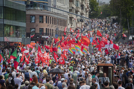 Another rally takes over Moscow - Russia Beyond