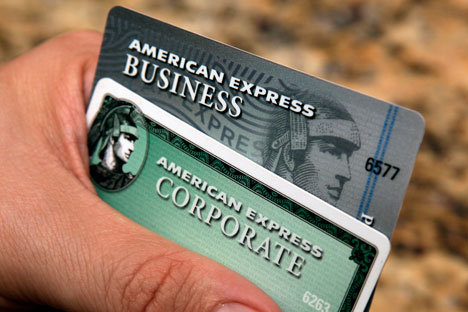 Plastic cards squeezing out American Express travellers checks - Russia ...
