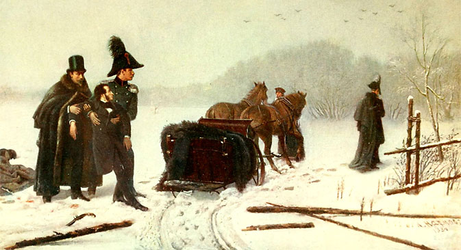 The final days of Russian writers: Alexander Pushkin and Mikhail ...