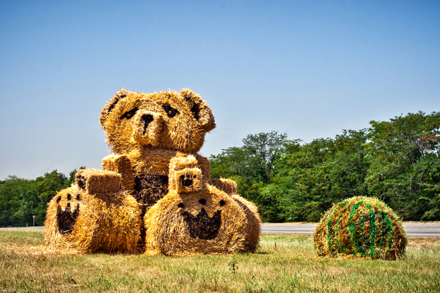 Art objects made of straw: How a farmer became a sculptor - Russia Beyond