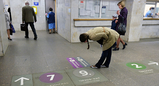 New subway navigation system aims to make Moscow more tourist-friendly ...