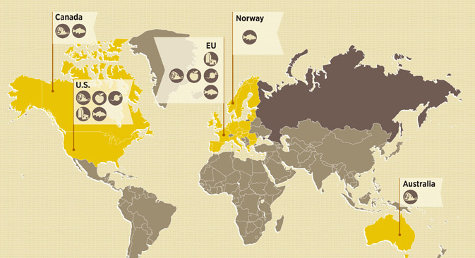 Which countries are affected by Russia's food embargo? - Russia Beyond