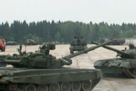 Tanks dance in Quadrille Rehearsals - Russia Beyond