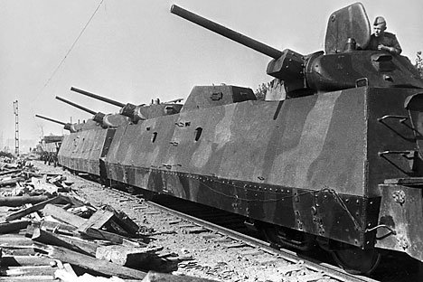 The armoured trains that turned the tide of the Russian Civil War ...