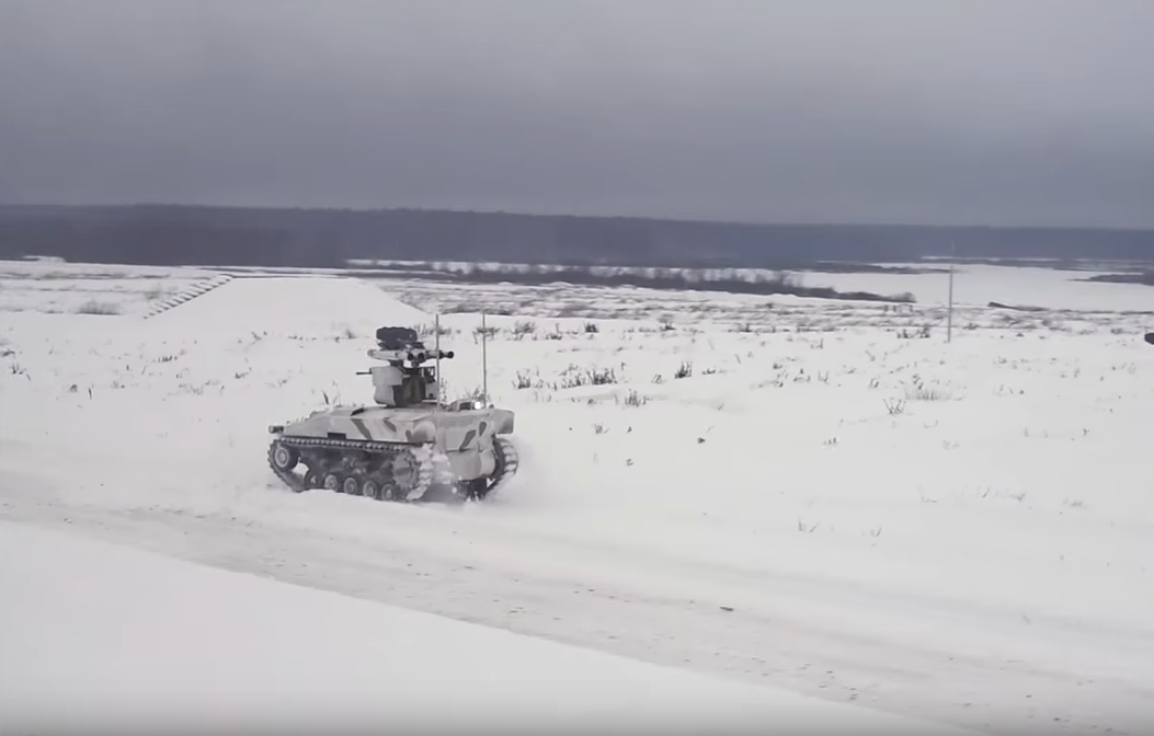 Russian military robots in action - Russia Beyond