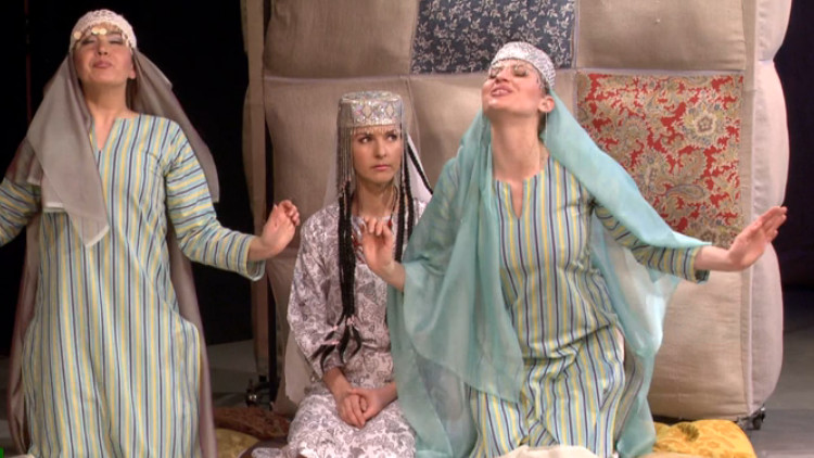 Deaf Theatre. Hearing-impaired actors touch audiences with the language ...