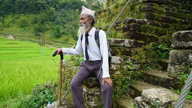 Durge Kami, Nepal's 71-year old Schoolboy on a quest to finally finish ...
