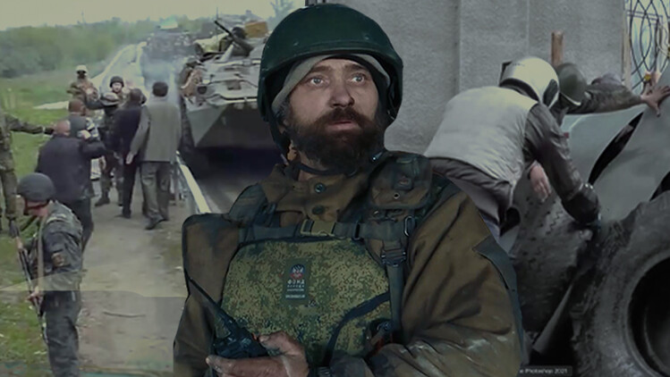 The Road to Slavyansk. The first city shelled by the Ukrainian army ...