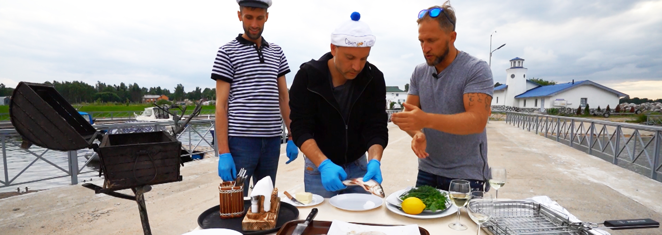 It’s Fish Day: Preparing native Russian fish on the shore of Lake ...