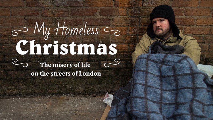 James Brown spends Christmas sleeping rough in London to learn what ...